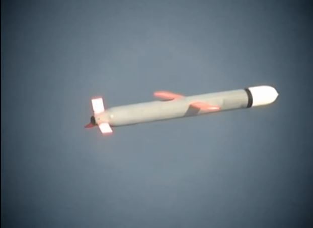 Tomahawk missile chopped