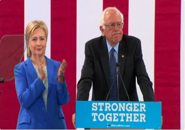 Sanders Officially Endorses Hillary For President