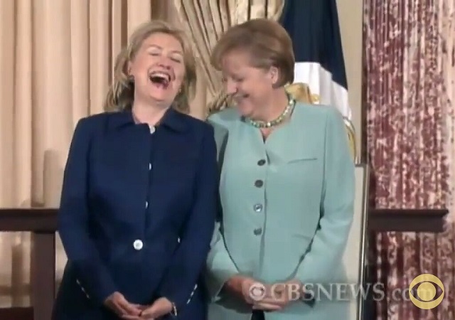 Hillary Took Millions From Merkel Government