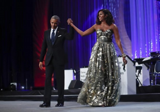 Obamas | hold final party | White House | celebrity guests