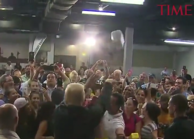 Paper towel giveaways and invisible airplanes: Trump's Puerto Rico trip ...