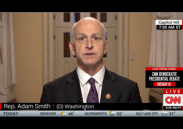 Democratic Rep. Adam Smith Tells Pelosi: ‘It is Time to Send the ...
