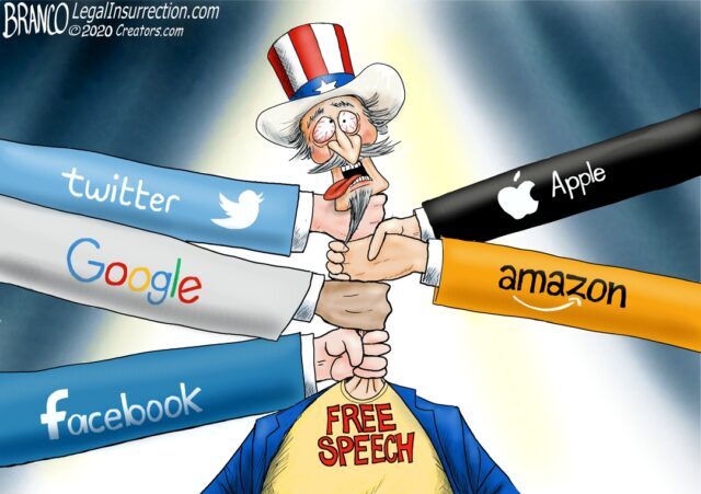 Big Tech Accelerates Politicized Purge