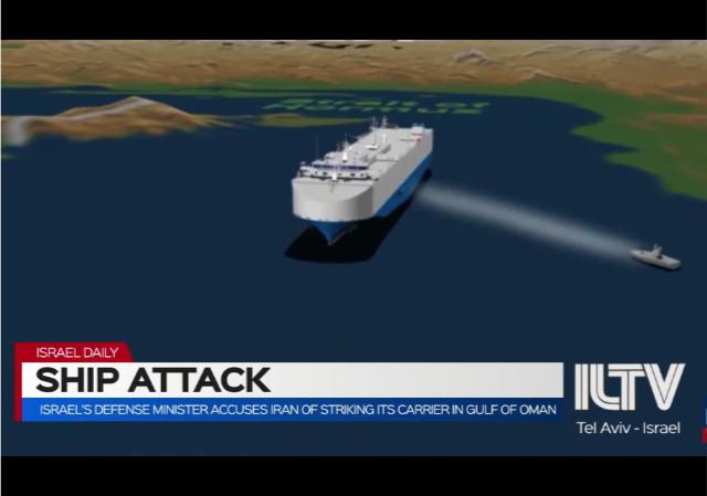 Netanyahu: Iran Behind Attack on Israeli Cargo Ship