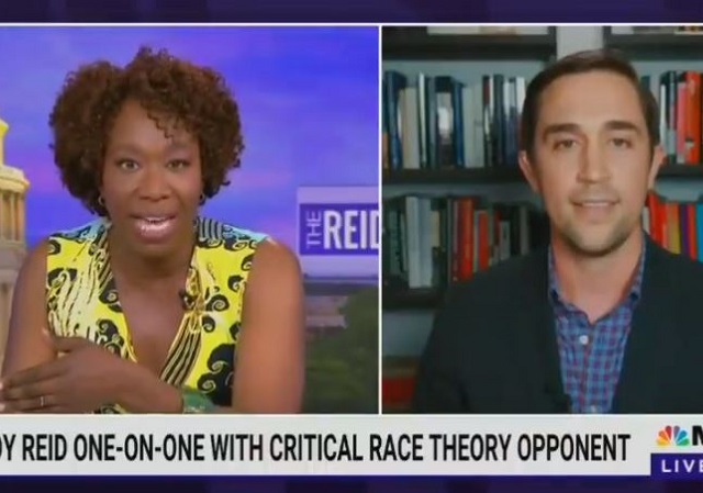 Sparks Fly During MSNBC Joy Reid’s ‘Interview’ of Critical Race Theory ...