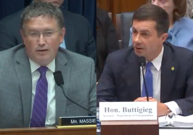 Rep. Massie Tears Apart Buttigieg’s Argument That Electric Cars Would ...