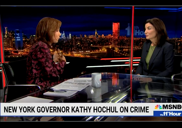 MSNBC Anchor Calls Out NY Gov. Hochul on Crime, Simultaneously Swipes ...