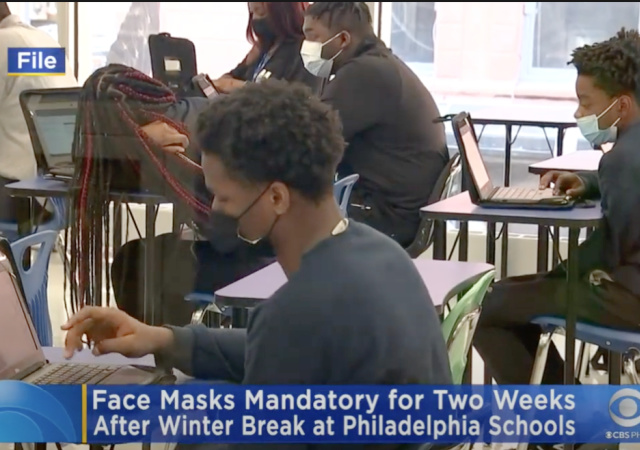 Philadelphia Schools Requiring Masks 10 Days After Winter Break