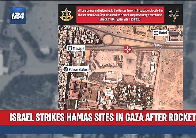 Israel’s IDF Destroys Gaza Terrorist Sites After Hamas Rocket Fire