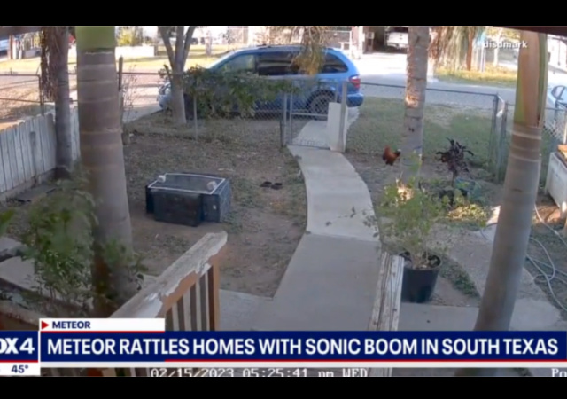 NASA Confirms 1,000 Pound Meteor Hitting Ground Caused Big Boom in Texas