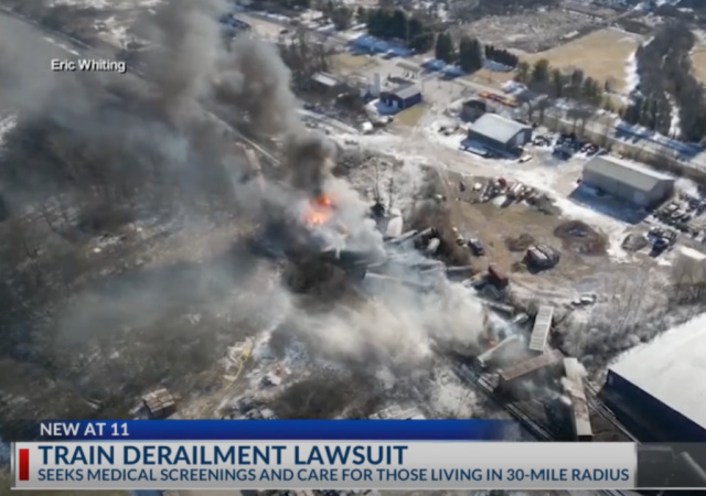 Federal Lawsuit Filed, Seeking Medical Testing after Fiery Train ...