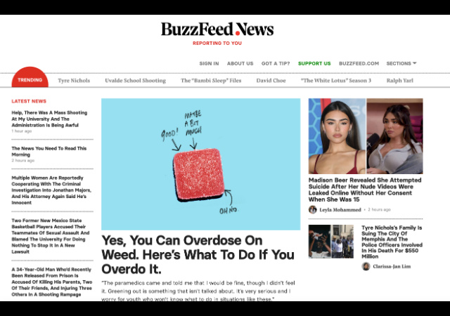 BuzzFeed News Shuts Down After 11 Years, Parent Company Laying Off 15% ...