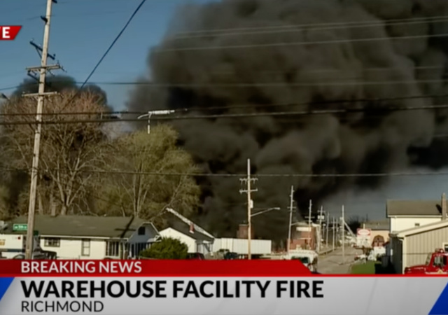 Indiana Recycling Plant Fire Forces 2,000 Residents to Evacuate