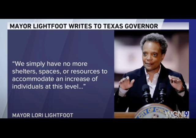 Lightfoot Demands Abbott Not Send More Migrants to Chicago