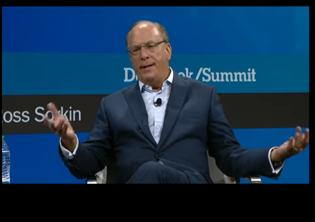 BlackRock CEO Larry Fink Whines that Term “ESG” Has Become “Weaponized”