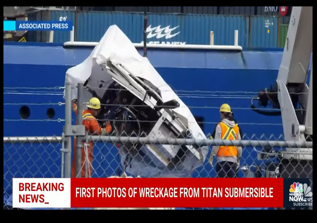 Coast Guard Recovers Human Remains in Titan Submersible Wreckage