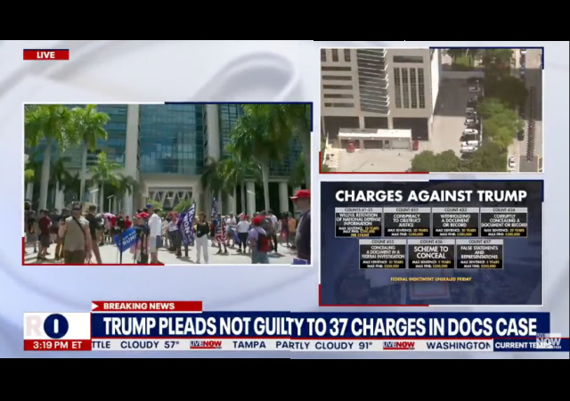 Trump Pleads Not Guilty in Classified Documents Case