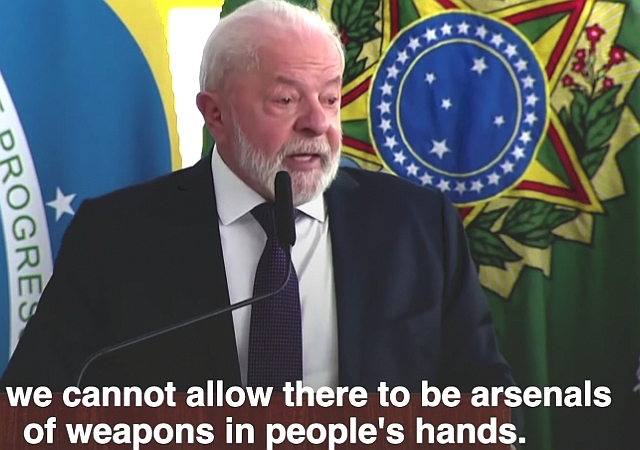 Leftist Brazilian President Lula Signs Decree to Restrict Gun Ownership