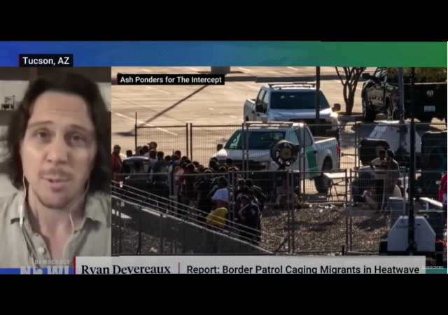 ‘Where’s AOC?’: Photos Reveal Migrants in Outside Cages in Blistering ...