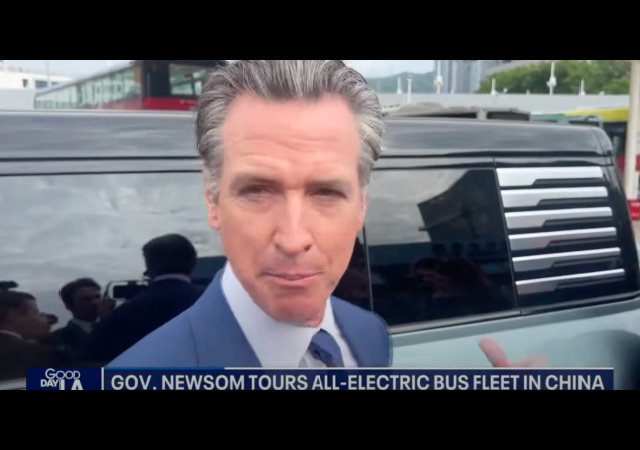 California Gov. Gavin Newsom Gets Rave Review From China