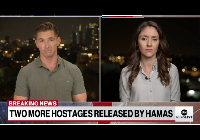 Fox News: Two Israeli Hostages Released From Gaza