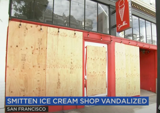 San Francisco Jewish-Owned Ice Cream Shop Vandalized With Pro-Palestine ...