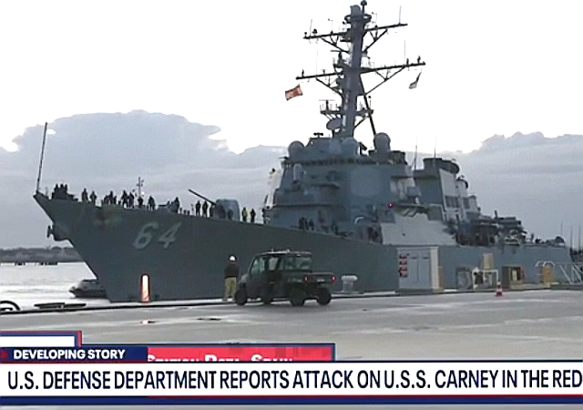 Iran-Backed Houthi Terror Group Targets U.S. Navy Warship With Armed ...