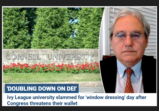 Window Dressing: Day After Congressional Letter Threatening Funding, Cornell Condemns Student ...