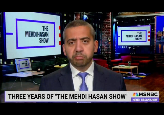 MSNBC Host Mehdi Hasan Leaving the Network