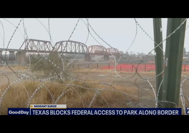 Biden Demands Texas Allow Border Patrol Into Shelby Park to Cut Wire