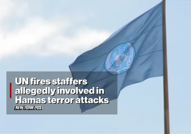 Israel Names Over 100 UNRWA Employees Doubling as Gaza Terrorists