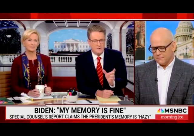 Morning Joe Crew Lose Their Minds Over Special Counsel Describing Biden ...