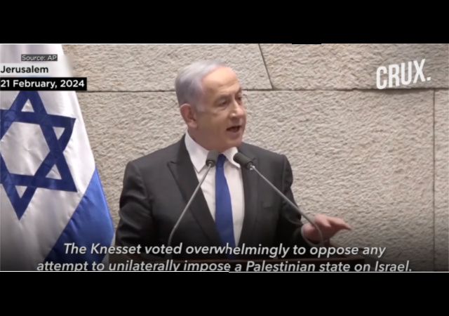 Israeli Parliament Votes Against ‘Unilateral Recognition of a ...