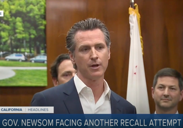 California Republicans Will Make Another Attempt to Recall Gov. Newsom