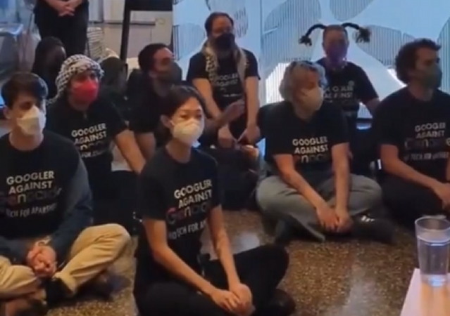 Google Employees Arrested and Fired After ‘Sit-In’ Demanding Company ...