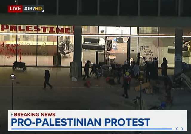 Anti-Israel Student Activists at California State U. Take Over Building ...