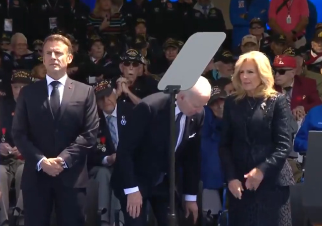 Biden Fudges Everything at D-Day Ceremony