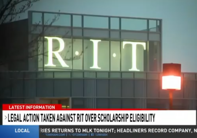 Scholarship Excluding Males Who Identify As Males at Rochester Inst. of ...