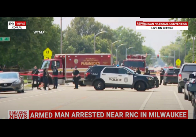 Masked Armed Man Arrested Few Blocks From RNC