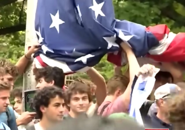 UNC Frat Brothers Who Defended American Flag During Protest Throw Their ...