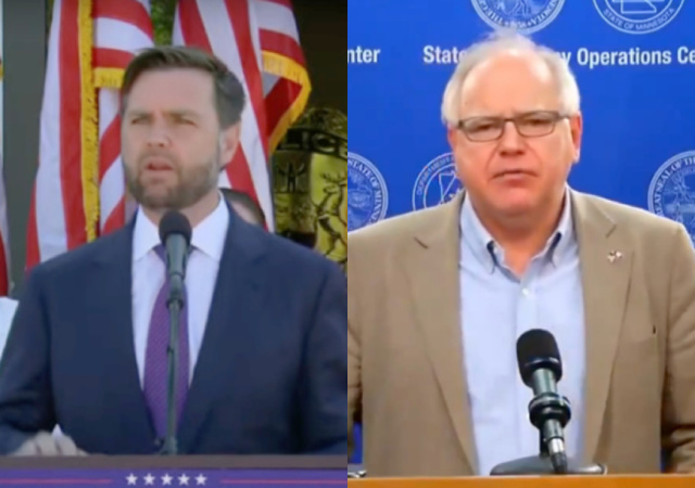 LIVE: JD Vance, Tim Walz Debate on CBS at 9PM ET