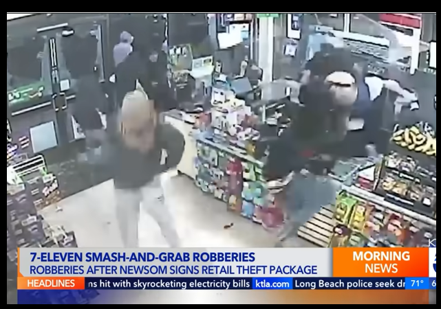 Thieves Target Three 7-Eleven Stores Right After California Gov. Newsom ...