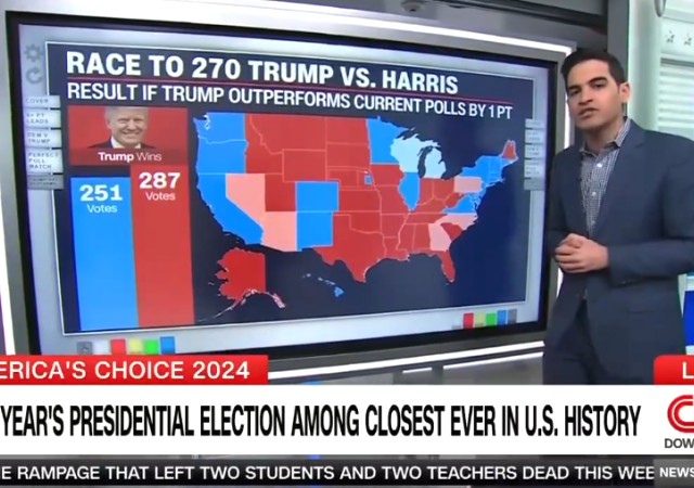 CNN’s Harry Enten: Trump Outperforming His Current Numbers ‘By Just a ...