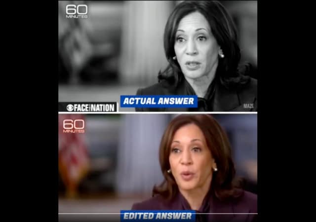 CBS News Gives Deceptive Excuse For Differing Harris Answers