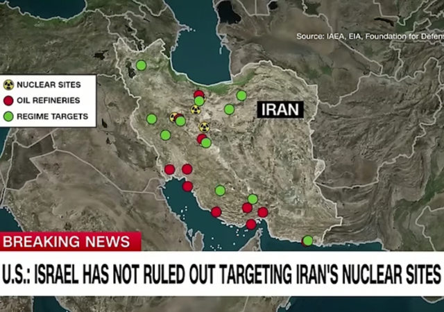 U.S. Intel on Israeli Retaliatory Attack Reportedly Leaked to Iranians