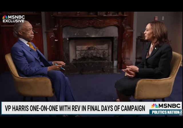 Report: MSNBC ‘Unaware’ of Kamala Harris Campaign’s $500,000 Donation to Al Sharpton’s Org Prior ...
