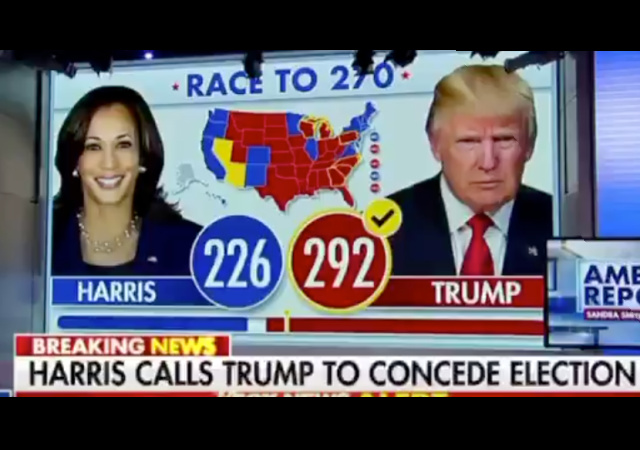 Kamala Harris Calls Donald Trump to Concede Race