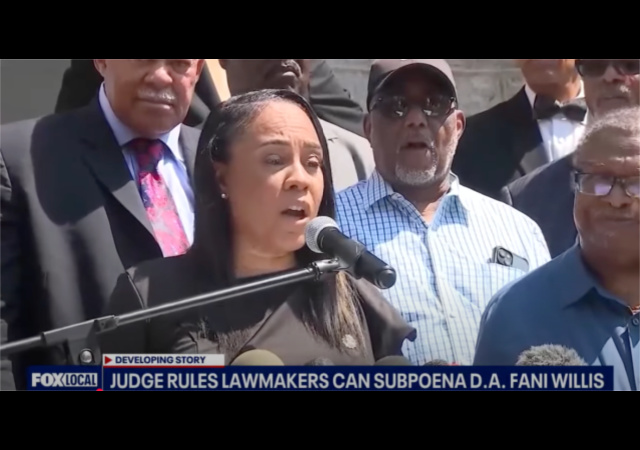 Georgia Lawmakers Can Subpoena Fani Willis Over Trump Case