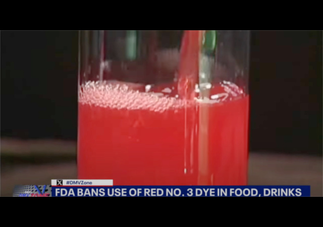 The Kennedy Effect: FDA Banning Red Dye No. 3 From Food and Drinks