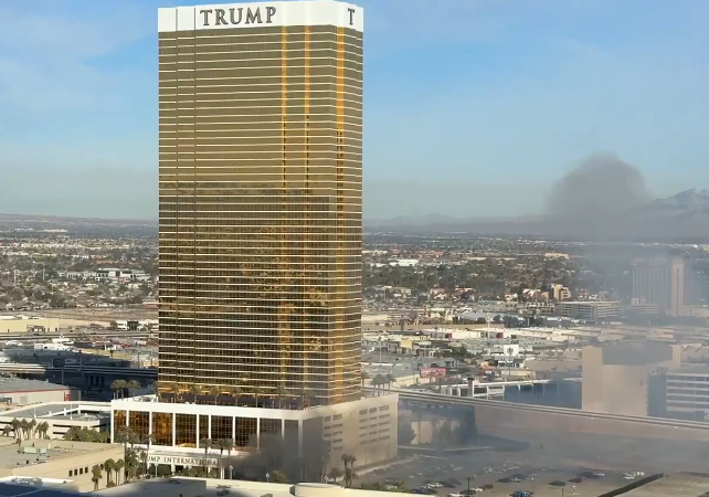 *UPDATE* Cybertruck ‘Explosion’ at Trump International Hotel in Las ...
